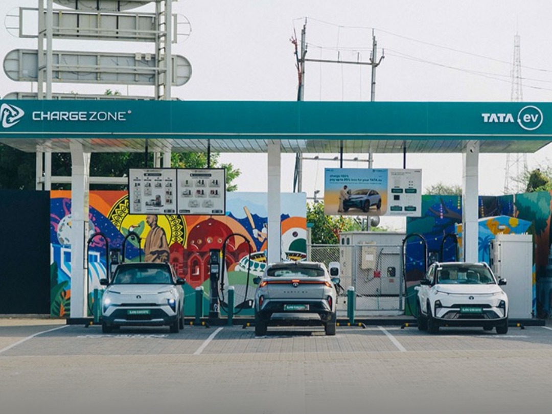 Tata Motors Opens 10 EV Mega Chargers